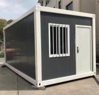 China 20ft Flat Pack Container House Prefab Container Camping Homes With Detachable for sale