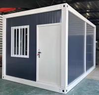 China 20ft Flat Pack Container House Prefab Container Camping Homes With Detachable for sale