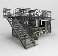 China Portable Modified Coffee Shop For Workshop Mobile Living Container House for sale