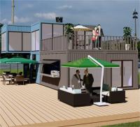 China Portable Modified Coffee Shop For Workshop Mobile Living Container House for sale