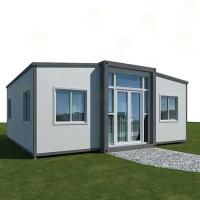 China Modern Prefab Expandable Home 3 In 1 Steel Bedroom Container House for sale