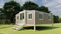 China Modern Prefab Expandable Home 3 In 1 Steel Bedroom Container House for sale