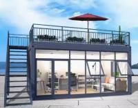 China Luxury Mobile Living Container House For Flexible Office Building for sale