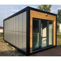China Fat Pack Container House A Portable And Luxurious Solution With Steel Frame for sale