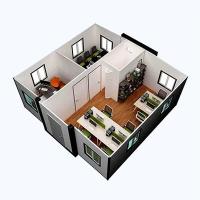 China Home Office Prefab Modular Modern Luxury Living Homes Extended Expandable Container House for sale