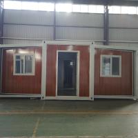 China Workshop Wooden Construction Office Modular Home Folding Expandable Container House for sale
