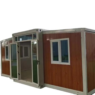 China 20Ft Shipping Wooden Structure Steel Luxury Container House For Light Steel for sale
