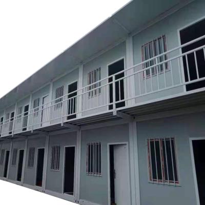 China Detachable Design Flat Pack Container House in White/Gray/Black Floor 18mm MgO Board for sale