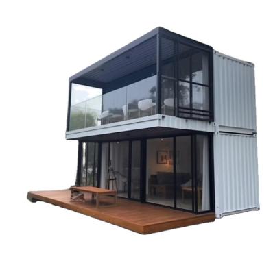 China Sandwich Wall Panel Assembled Detachable Container Prefabricated House for 20ft or 40ft for sale