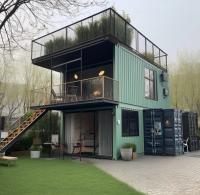 China 20ft/40ft Galvanized Steel Frame Light Steel Detachable Container Prefabricated House for sale