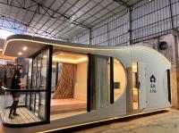 China Customized Color Prefab Cabin Space Capsule House for Luxury Camping Adventure for sale