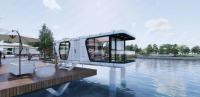 China Customized Color Prefab Cabin Space Capsule House for Luxury Camping Adventure for sale