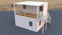 China 20ft Detachable Container House for Hotel 6000*3000*2800 mm Hassle-Free Installation for sale