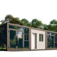 China REACHTOP Modern Flat Pack Container Prefab Houses Detachable Container Villa for sale