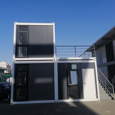 China 18mm MGO Board Detachable Container Houses for Living supported by PVC Sliding Window for sale