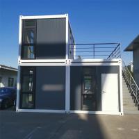 China 18mm MGO Board Detachable Container Houses for Living supported by PVC Sliding Window for sale
