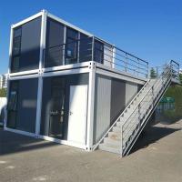 China 18mm MGO Board Detachable Container Houses for Living supported by PVC Sliding Window for sale