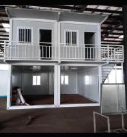 China REACHTOP Expandable Prefabricated Container House Office Building Flat Pack Container for sale