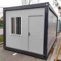 China Fast Assembly Portable Living Homes with Steel Sandwich Panel and PVC Sliding Window for sale