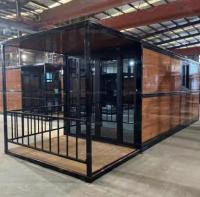 China Fast Install Customized Tiny Folding Pack Container House with Modern Simple Style for sale