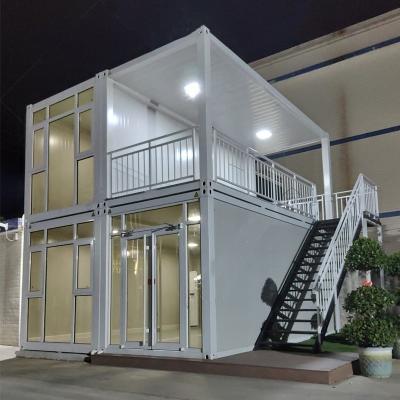 China Office Sandwich Panel House Prefabricated Container Restaurant with Kitchen Materials for sale