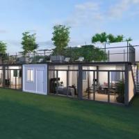 China 20ft Or 40ft Folding Construction Portable Container Office For 30-Year Life Span for sale