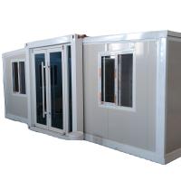 China 20ft Prefabricated Portable Tiny Home Foldable With 3 Bedroom PVC Sliding Window for sale