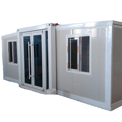 China 20ft Prefabricated Portable Tiny Home Foldable With 3 Bedroom PVC Sliding Window for sale