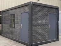 China Metal Small House 90 M2 Prefabricated Steel Warehouse with Switch Accessories Included for sale