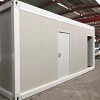 China Metal Small House 90 M2 Prefabricated Steel Warehouse with Switch Accessories Included for sale
