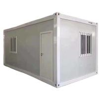 China Easy to Install Portable Prefab Homes with Galvanized Steel Frame and MGO Board Floor for sale