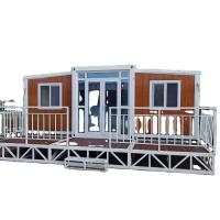 China Foldable 20ft/40ft Container Luxury Mobile Villa 3 Bedroom Tiny Prefab Home for sale