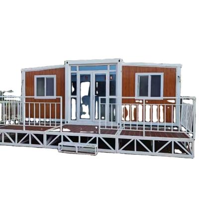 China Foldable 20ft/40ft Container Luxury Mobile Villa 3 Bedroom Tiny Prefab Home for sale
