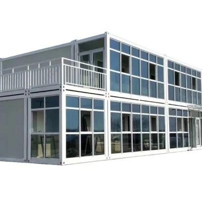 China Prefab Steel Structure Container House for Log Cabin Modular Tiny Kit Set Easy Install for sale