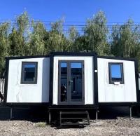China Galvanized Steel Frame Expandable Container House For Customizable for sale