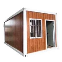 China Fast Install Mobile Living Container House with Steel Structure Prefab and Advantage for sale