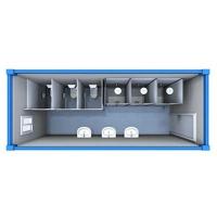 China 20FT/40FT Steel Container House/Home Mobile Toilet for Affordable Modular Living for sale