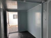 China Hotel Expandable Flat Container House With PVC Sliding Window 20ft 30ft 40ft for sale