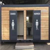 China 20FT/40FT Steel Container House/Home Mobile Toilet for Affordable Modular Living for sale