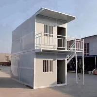 China Modern Design Style Foldable Mobile Container Houses With Steel Door for sale
