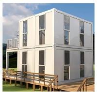 China Customized Color Flat Pack Container House for Prefabricated Mobile Office Cabin Home for sale
