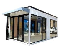 China Modular 40FT Flat Pack Steel Container Villa House With Fast Installation Advantage for sale