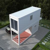 China Steel Structure Modular 40FT Flat Pack Shipping Container Villa House for End Buyers for sale