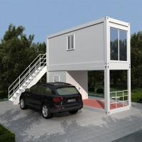 China Modular 40FT Flat Pack Steel Container Villa House With Fast Installation Advantage for sale