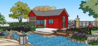 China Steel Structure Modular 40FT Flat Pack Shipping Container Villa House for End Buyers for sale