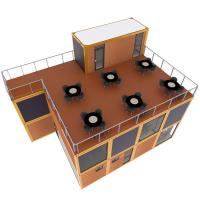 China Modern Design Wooden Container Homes 40ft for Wooden Mobile Living Container House for sale
