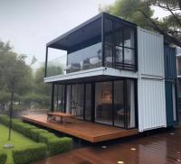 China Fireproof Rock Wool Sandwich Panel For Contemporary Design Flat Pack Container for sale
