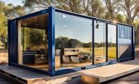 China Energy- Sandwich Panel Flat Pack Container Home for Sustainable Living for sale