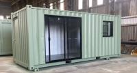 China Contemporary Design Style Prefabricated Flat Pack Living Container House 20ft/40ft for sale