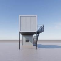 China Customized Tiny Prefabricated Modular Homes For Workshop Warehouse Construction for sale